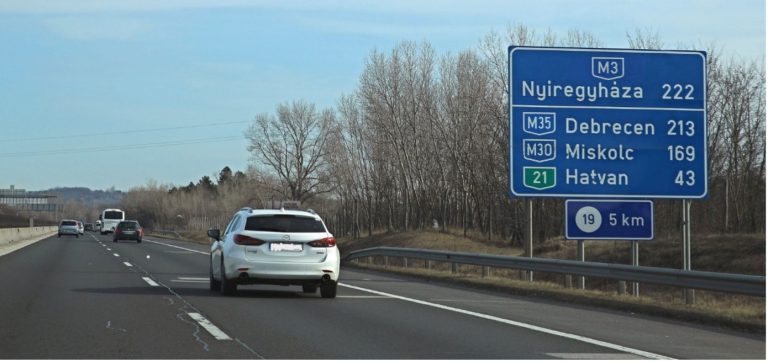 Több sávos utak, autópálya, autóút, emelt sebességű főút -tudnivalók ...